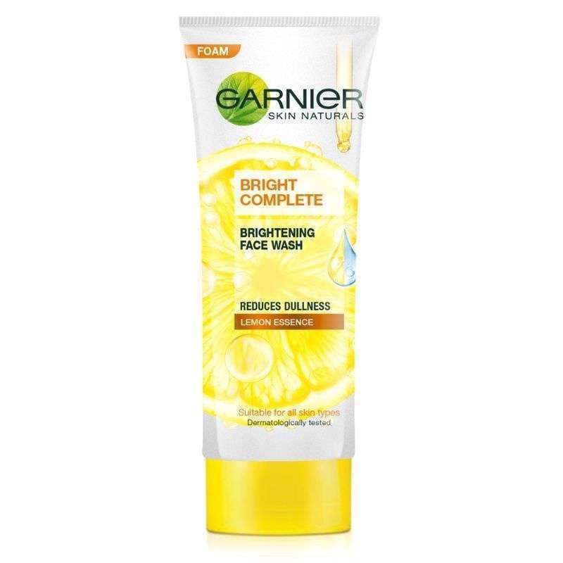 Jual Garnier Bright Complete Face Wash Pure Lemon Essense 100ml di ...