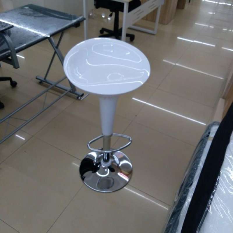 Jual Kursi Bar Bar Stool Barstool Melinda 2 Putih Di Seller G.s ...