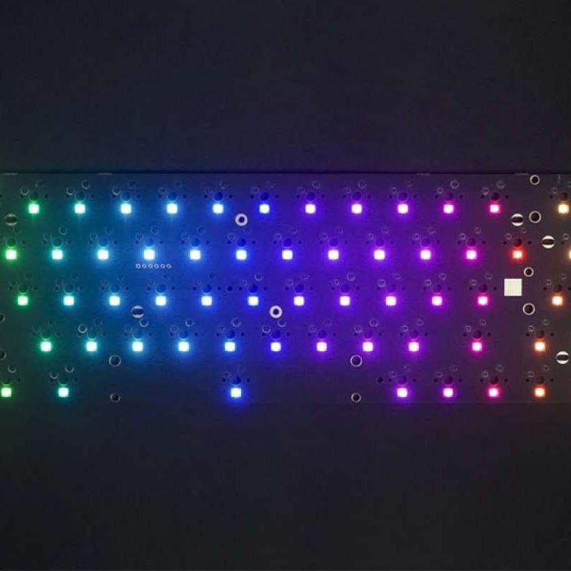 Promo Dz60rgb V2 Hot Swap Pcb Kbdfans 60% South Facing Mechanical ...