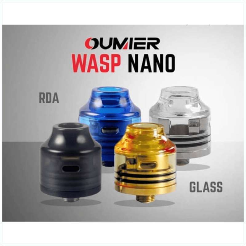 Jual Authentic Wasp Nano Rda Ultem Cap 22 Mm Atomizer Vape Vapzer Kode ...