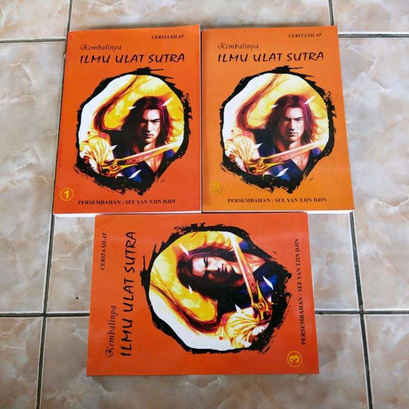 Jual Cersil Kembalinya Ilmu Ulat Sutra (1-3 Tamat), Karya Huang Ying Di ...