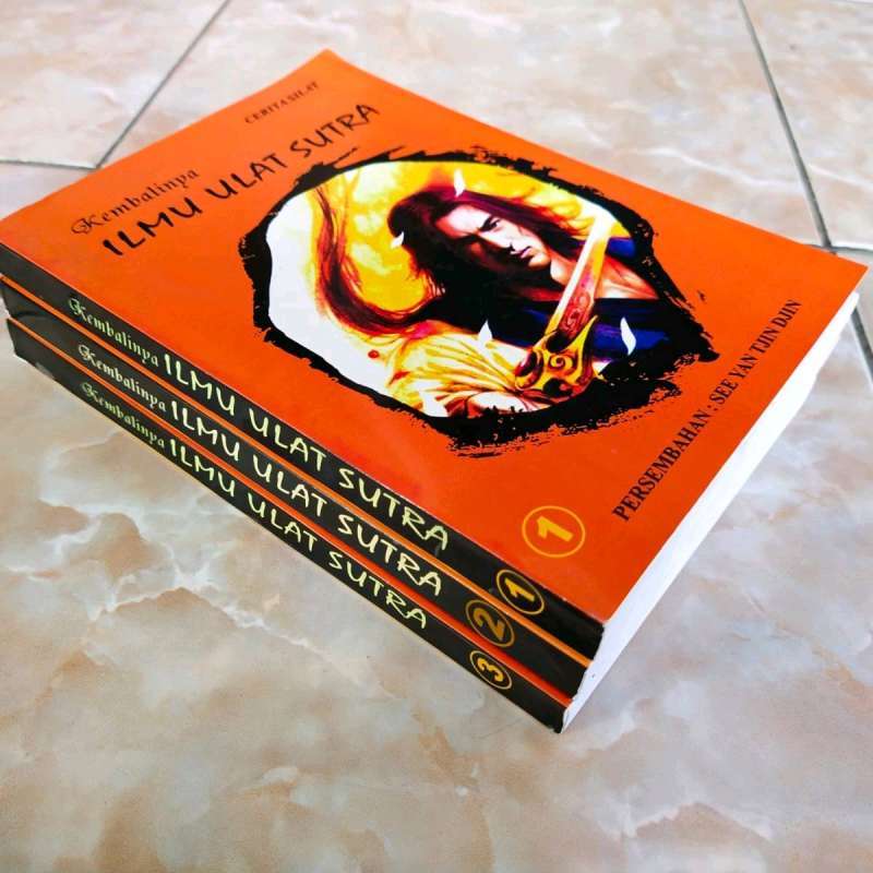 Jual Cersil Kembalinya Ilmu Ulat Sutra (1-3 Tamat), Karya Huang Ying Di ...