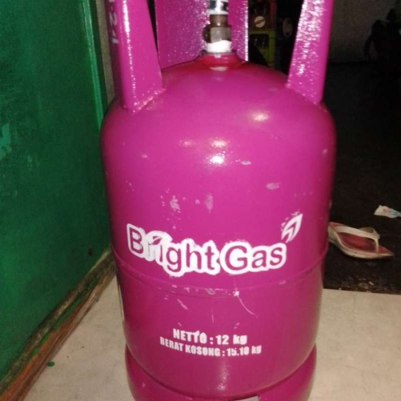 Jual Tabung Gas Elpiji 12 Kg Pink Bright Gas+ Isi Segel Asli Pt ...