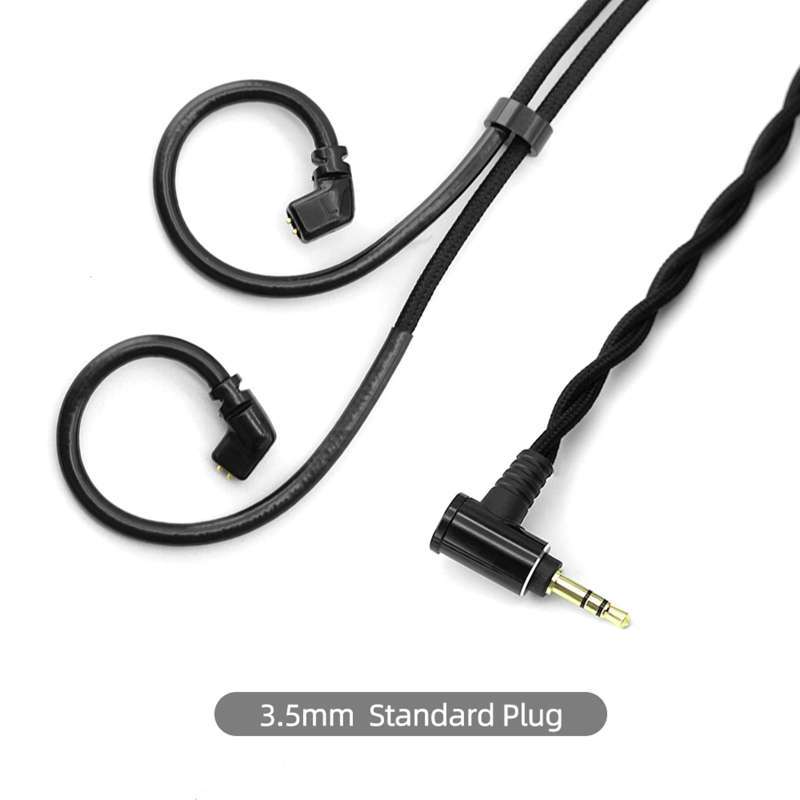 Jual Qdc Connector 2 Pins Earphones Cable Replacement Copper Wires 3 ...