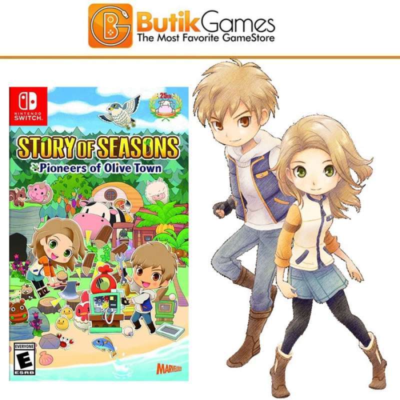 Jual Story Of Seasons Pioneers Of Olive Town Switch Nintendo Switch di ...