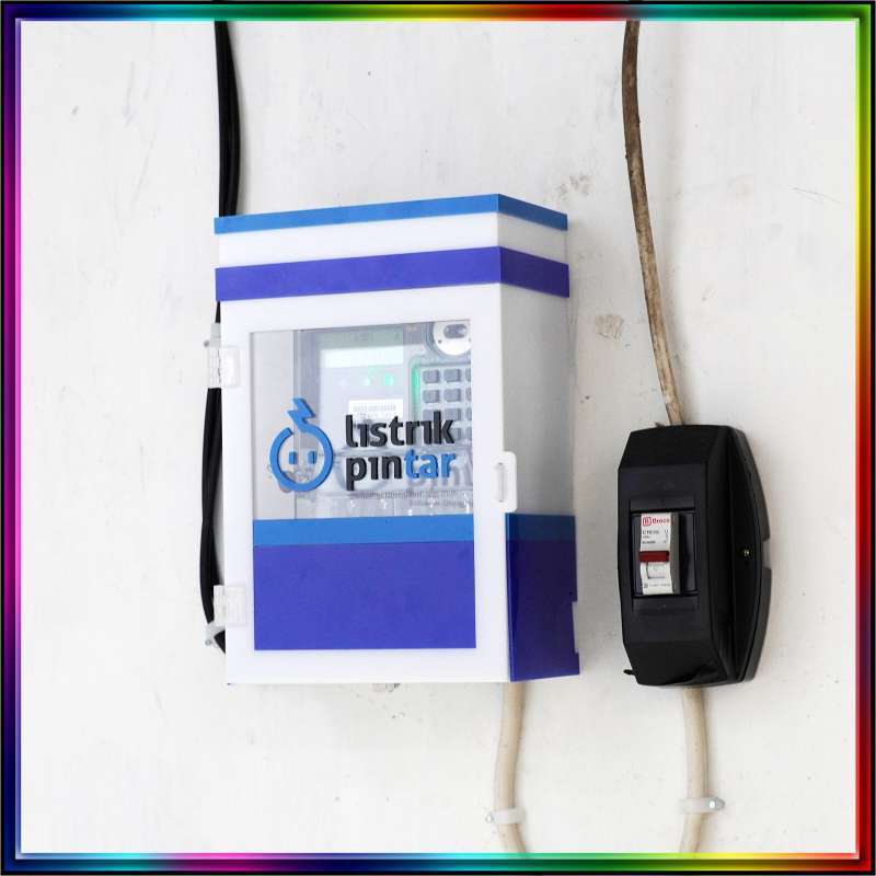 Jual Box Meteran Pln Prabayar Kecil Listrik Pintar Bahan Acrylic Di ...