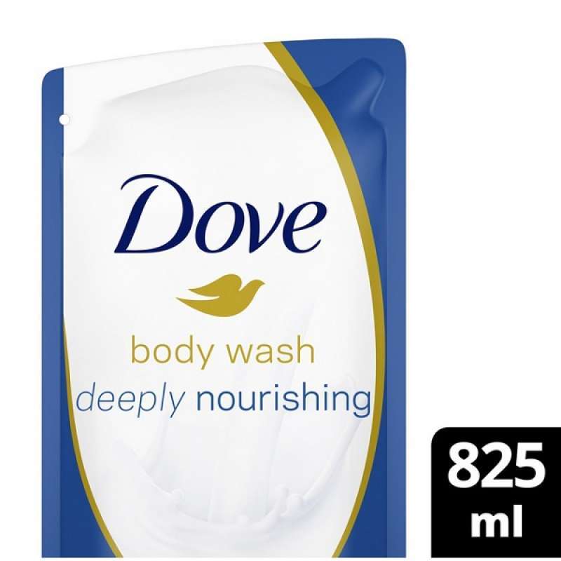 Jual Dove Sabun Mandi Cair Refill Body Wash Deeply Nourishing 825ml di ...