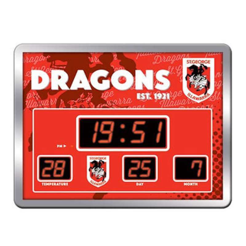 Jual NRL LED Scoreboard Clock - S.G. Dragons di Seller LatestBuy - 6053 ...