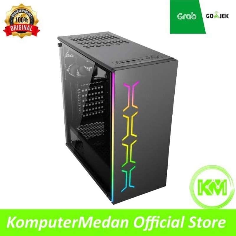 Jual Casing PC ABKO Babylon (A1903C) - Include 1 Fan Rainbow di Seller KomputerMedan Official ...