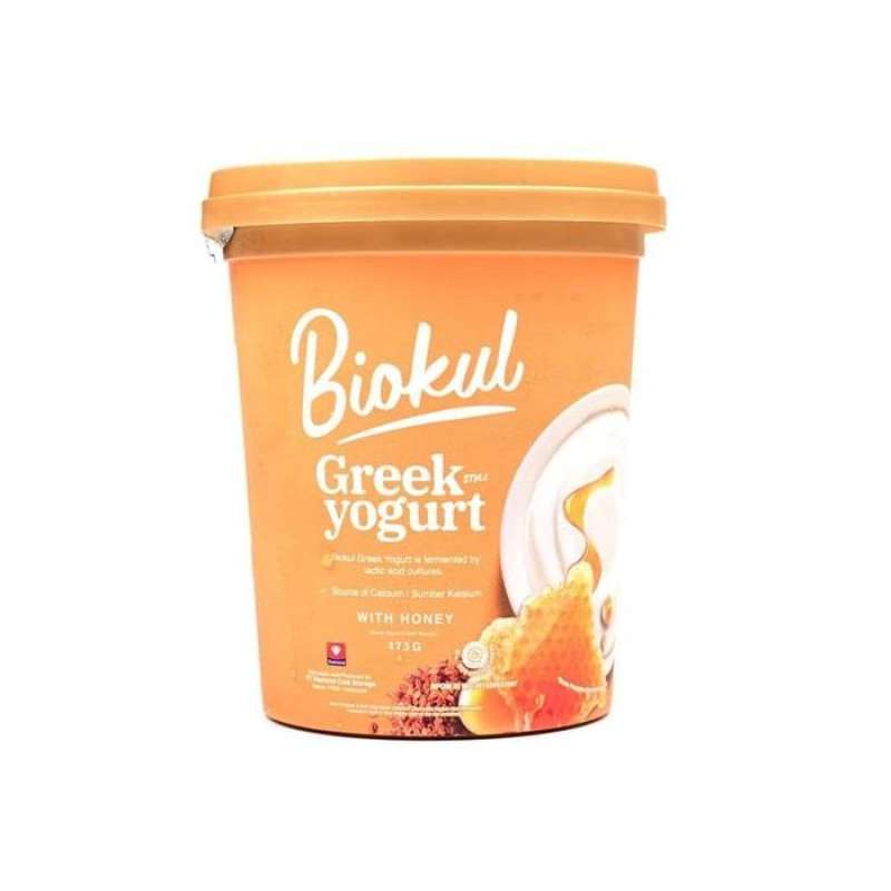 Jual Biokul Greek Yoghurt Honey 473 g di Seller kebhott_shop - Meruya ...