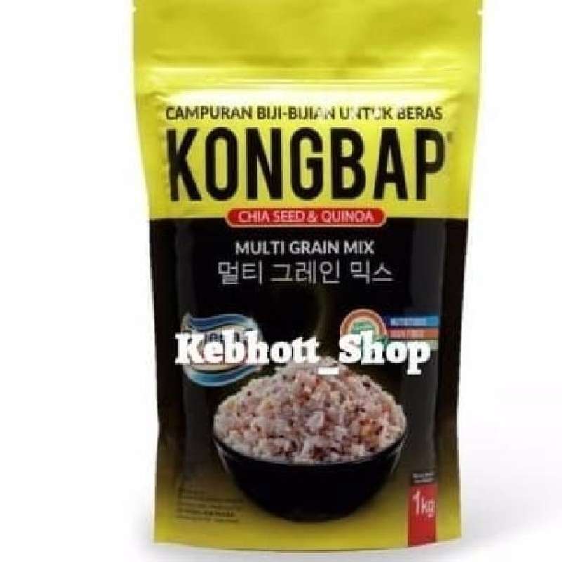 Jual Kongbap Multigrain Mix Beras Biji Chia Seed Quinoa Campur Biji ...