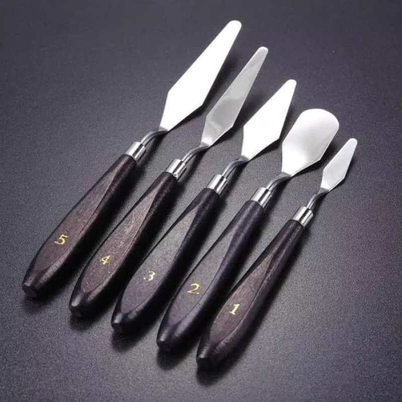 Jual Palette Knives Set Scraper Alat Lukis Painting Spatula Stainless ...