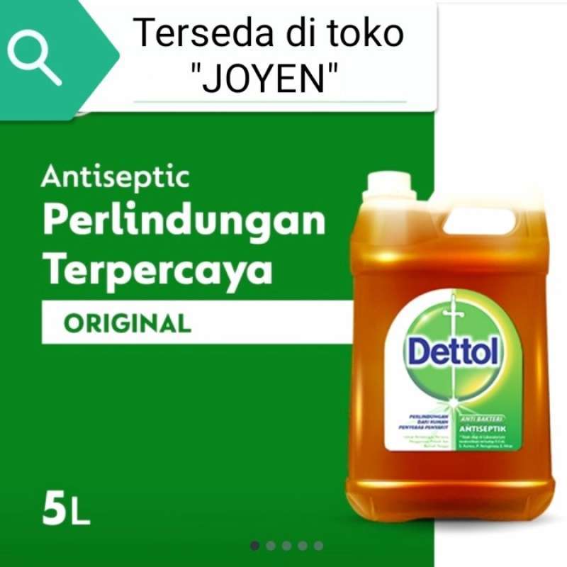 Jual Dettol Cairan Antiseptic 5 Lt Gallon Di Seller Laylaa Shop ...
