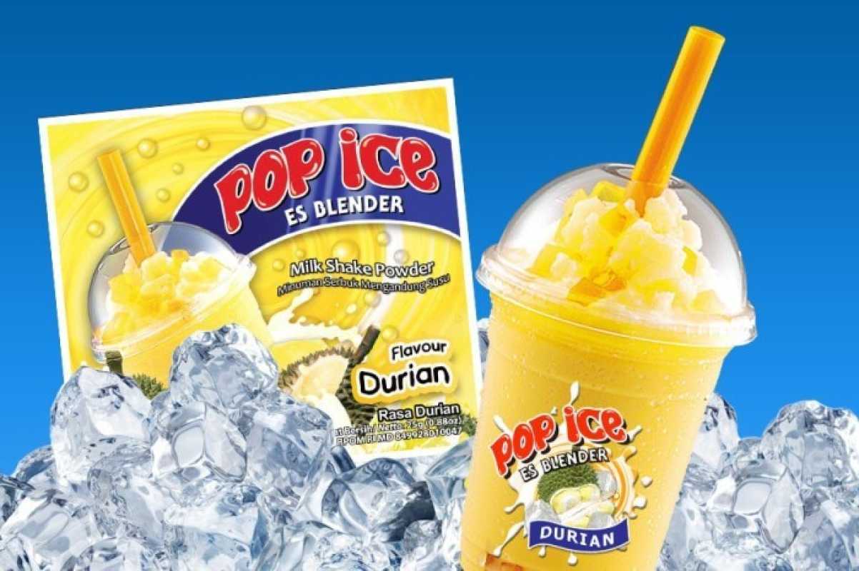 Jual Renceng - Pop Ice Es Blender Bubuk Minuman Boba Buah Durian di ...