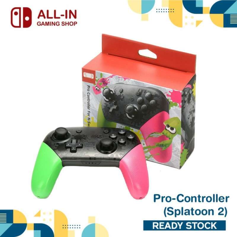 Jual Nintendo Switch Pro Controller Splatoon Series di Seller Play ...