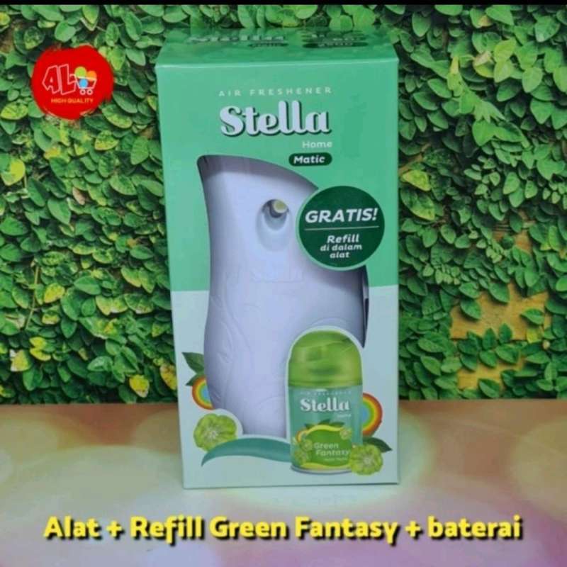 Jual Dispenser Pengharum Parfum Ruangan Otomatis Alat Stella Matic ...