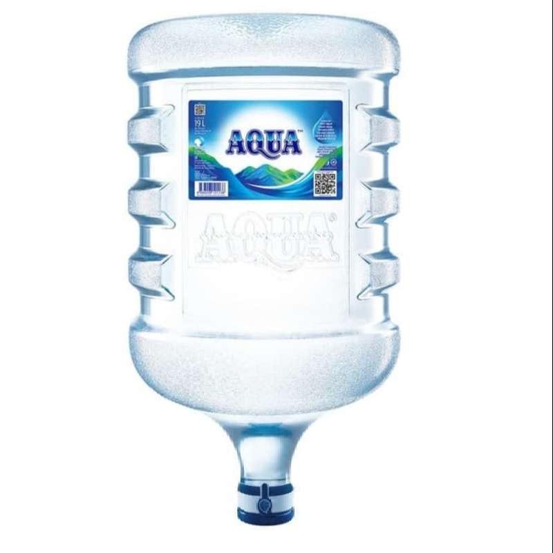 Jual Aqua Galon (isi+galon) 19l Di Seller Agen Sembako Mama Eping ...