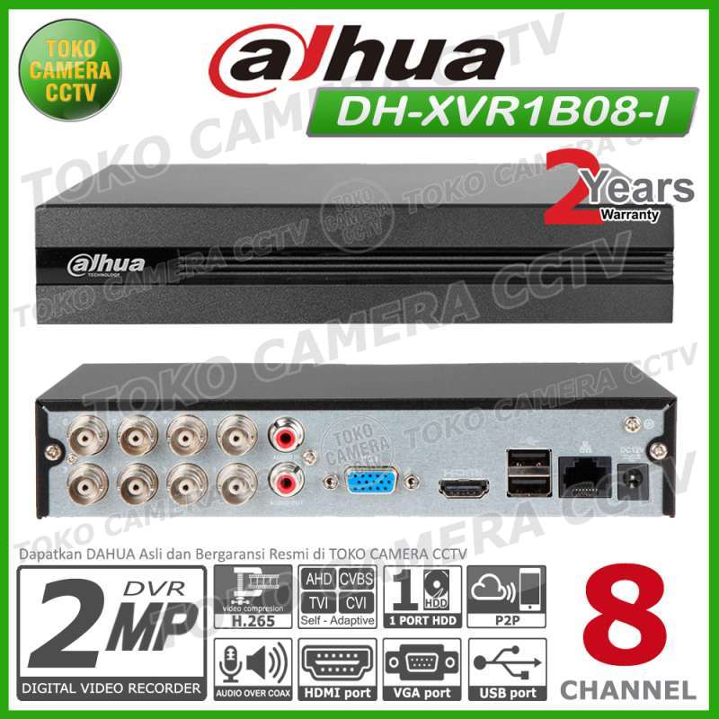 Jual Dvr Dahua 8 Channel Xvr1b08-i Dvr Dahua 2mp Xvr 1b08 I Di Seller ... Jual Dvr Dahua 8 Channel Xvr1b08-i Dvr Dahua 2mp Xvr 1b08 I Di Seller ...