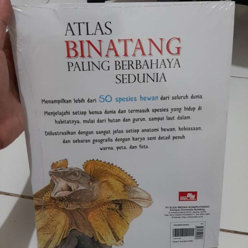 Jual Atlas Binatang Paling Berbahaya Sedunia Di Seller Toko Buku ...