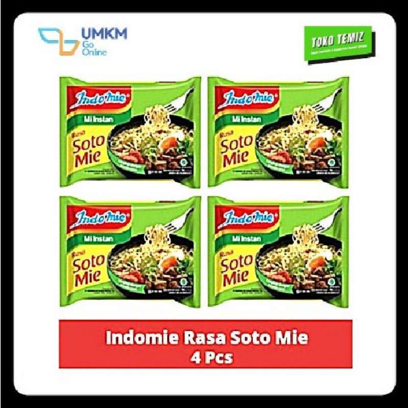 Jual Indomie Rasa Soto Mie 4 Pcs di Seller Toko Temiz - Penjaringan ...