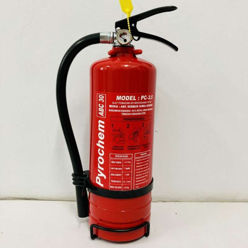 Jual TABUNG PEMADAM API POWDER 2.5 KG MERK PYROCHEM di Seller Taylaa ...