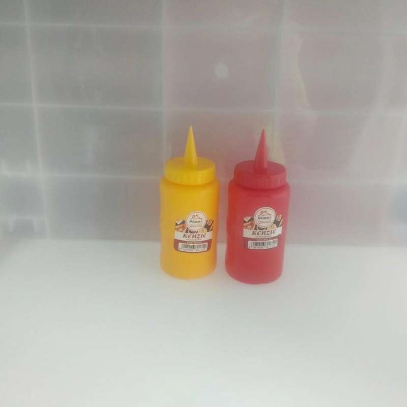 Jual Tempat Saos Botol Saos Tempat Mayones Botol Mayones 300ml kenzie ...