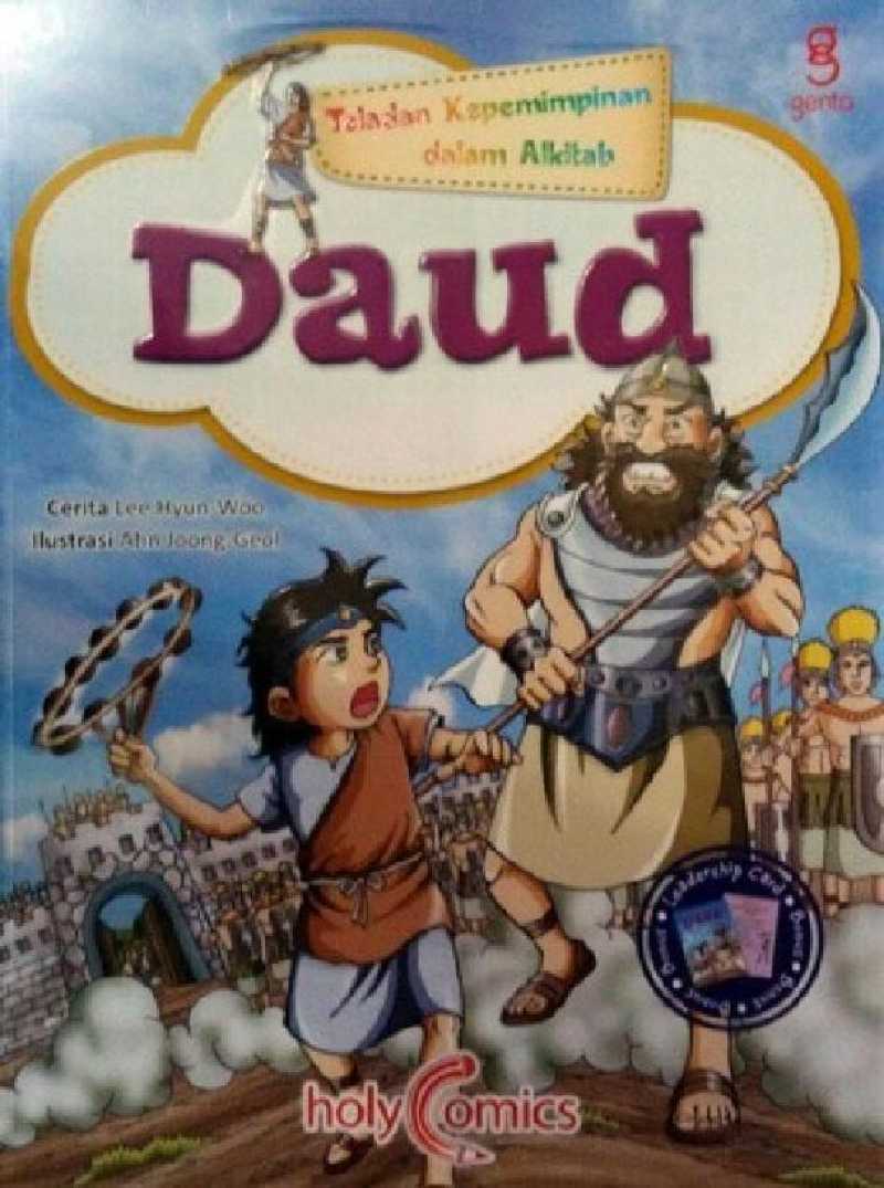 Jual Komik - holy comic - Daud - tokoh Alkitab - teladan kepemimpinan ...