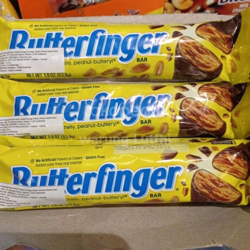 Jual Butter Finger Bar 1,9 Oz Cokelat Di Seller Warung Sakha ...