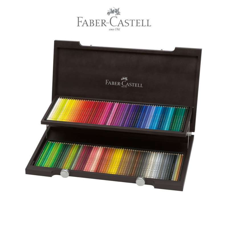 Jual Faber-castell Colour Pencil Polychromos Wood Case Of 120 Di Seller ...