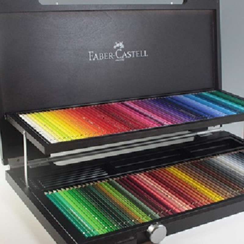 Jual Faber-castell Colour Pencil Polychromos Wood Case Of 120 Di Seller ...