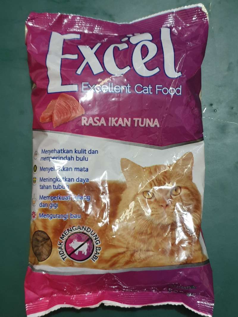 Jual Excel Cat Makanan Kucing Kering Dry Food Kibbles Rasa Ikan Tuna ...