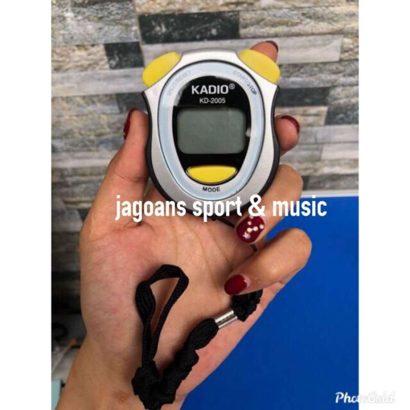 Jual Stop Watch Merk Kadio Type Kd 2005 Profesional Quartz Timer Di ...