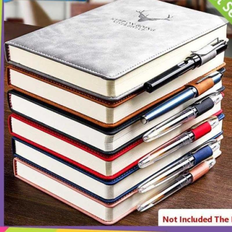 Jual Buku Catatan Agenda Kerja Notebooks Cover Kulit Kertas A5 di ...