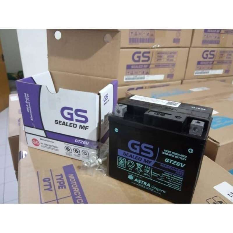 Jual Aki Gs Astra Gtz-6v Original Asli Di Seller Adiskah - Lenteng ...