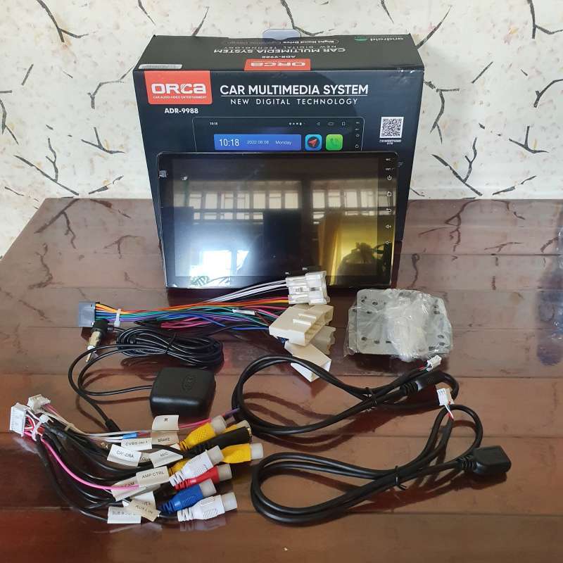 Jual Head unit Android ORCA CarPlay ADR-9988 9 inch dan atau 10 inch ...