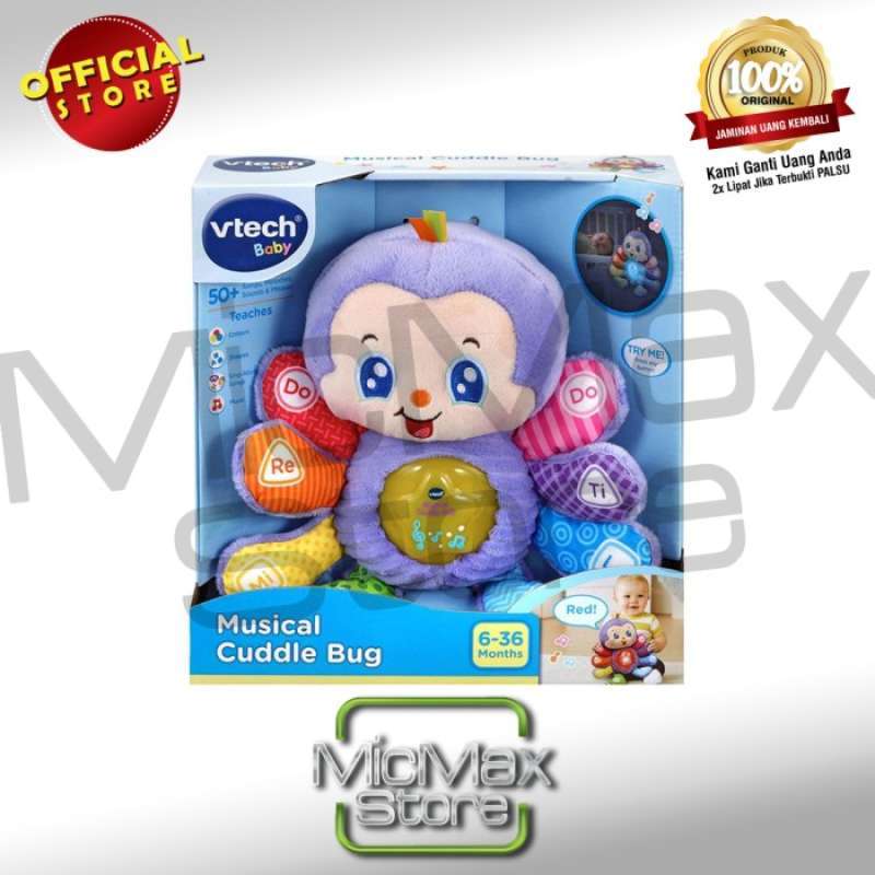 Jual Vtech Baby Musical Cuddle Bug 5286 di Seller Mama Shop 99 ...