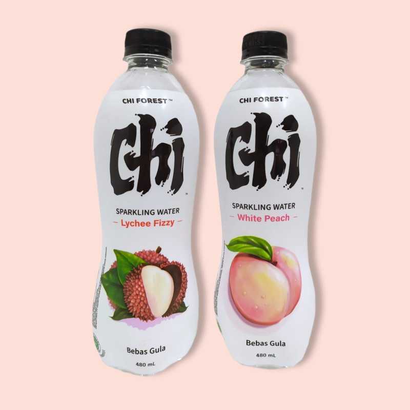 Promo CHI FOREST - Sparkling Water Lychee Fizzy Minuman Soda Bebas Gula ...