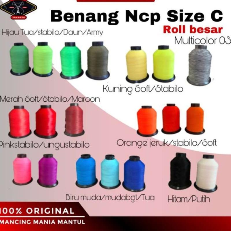 Jual Benang NCP Size C Roll Besar di Seller Jaya 01 - Wanajaya, Kab ...