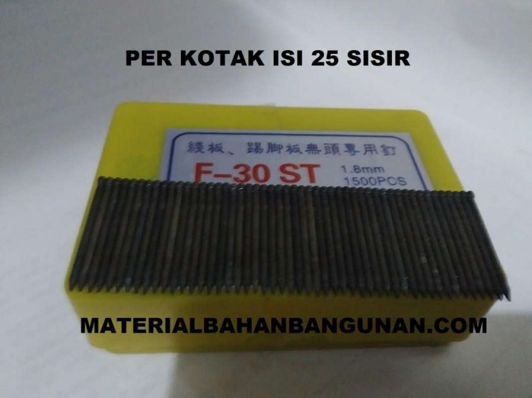 Jual Isi Ulang Paku Tembak Angin 30mm Stapler Kompressor Hitam Per ...