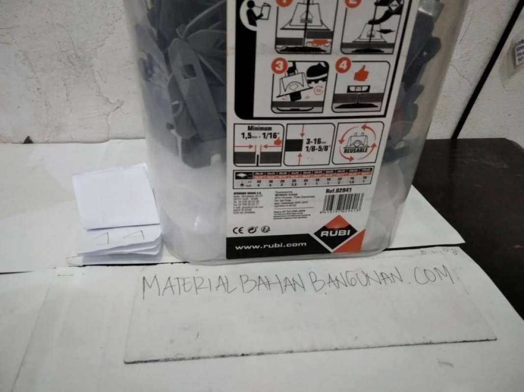 Jual RUBI Kit Tile Level Set Quick Professional Tool For Marble And ...