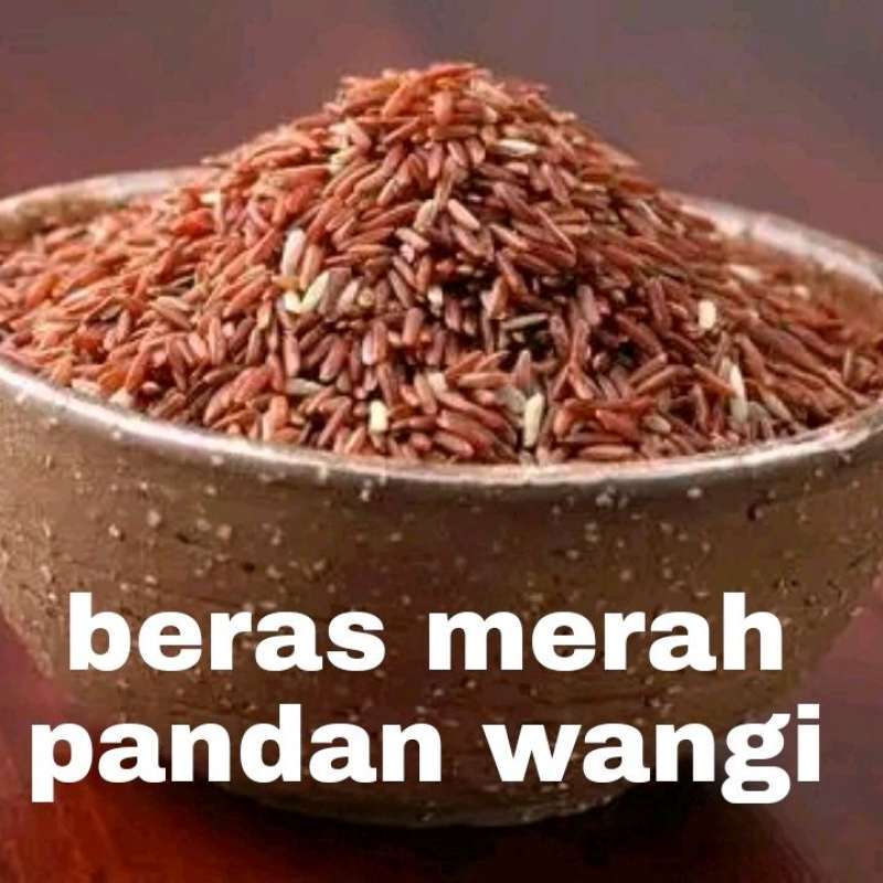 Jual BERAS MERAH ORGANIK PENDAN WANGI [ 1 KG ] di Seller Aldi Alfarizki ...