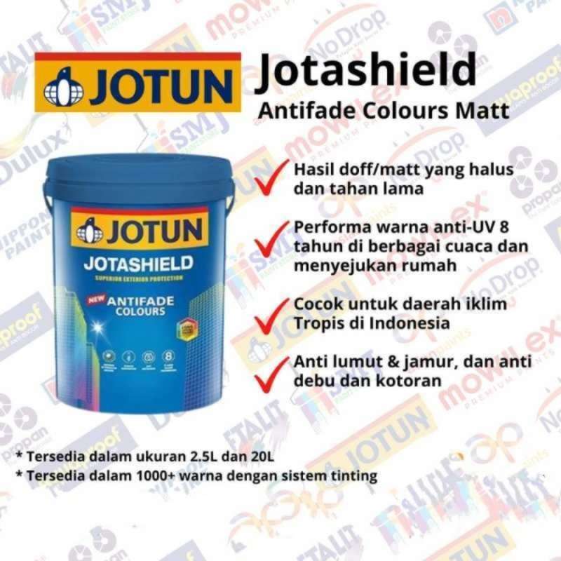 Jual Cat Tembok Eksterior Jotun JOTASHIELD warna Tinting kemasan 20LTR ...