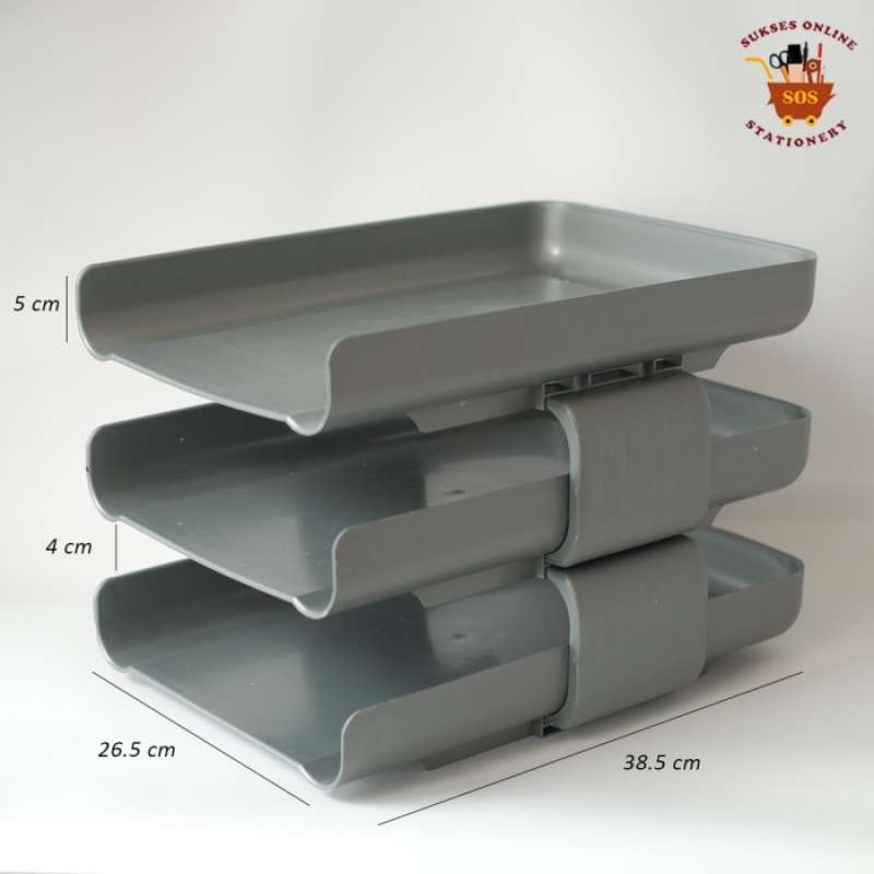 Promo Sos Executive Tray Microtop 803 / Rak Dokumen / Rak Kertas / Rak ...
