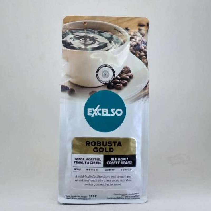Jual Excelso Coffee Robusta Gold Coffee Beans 200 gram di Seller Kopi Jayakarta - Meruya Selatan ...