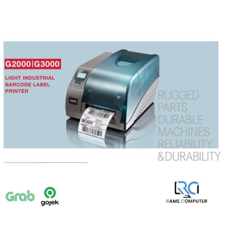 Jual POSTEK BARCODE LABEL PRINTER G3000 Pengganti G2000 di Seller RAME ...