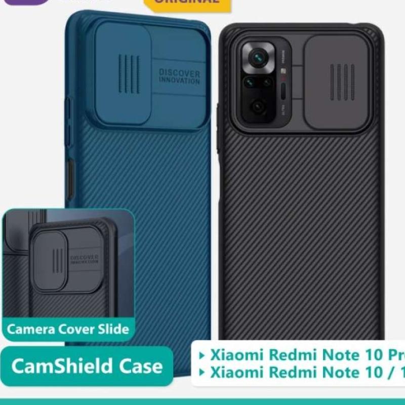 Promo Case Xiaomi Redmi Note 10 Pro/Note 10 Nillkin CamShield Camera ...