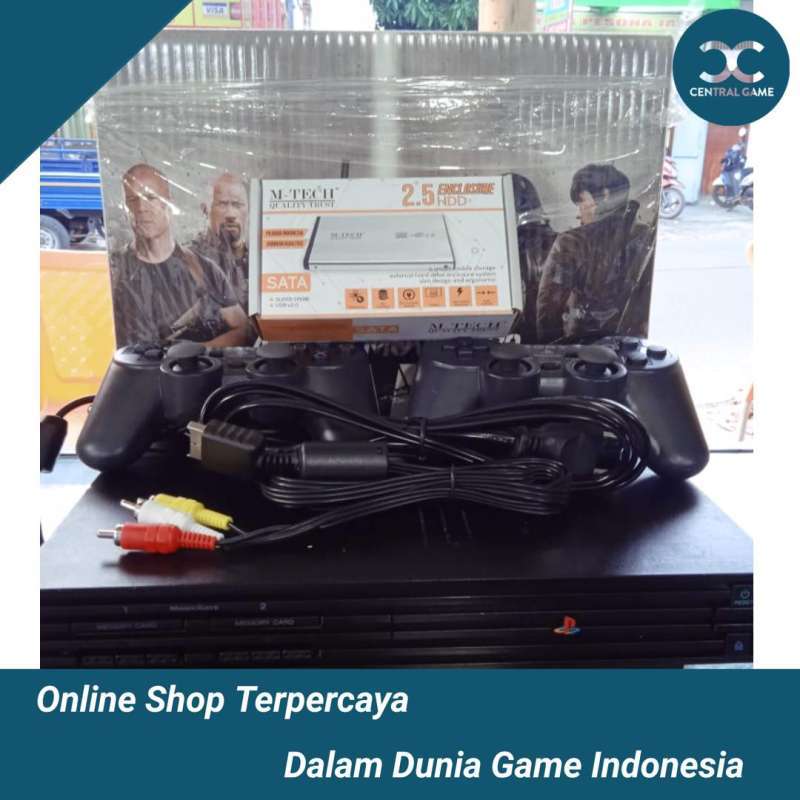 Jual PS2 FAT EXTERNAL 120GB/CONSOLE PS2 FAT EXTERNAL 120GB/PS2 HARDIS ...