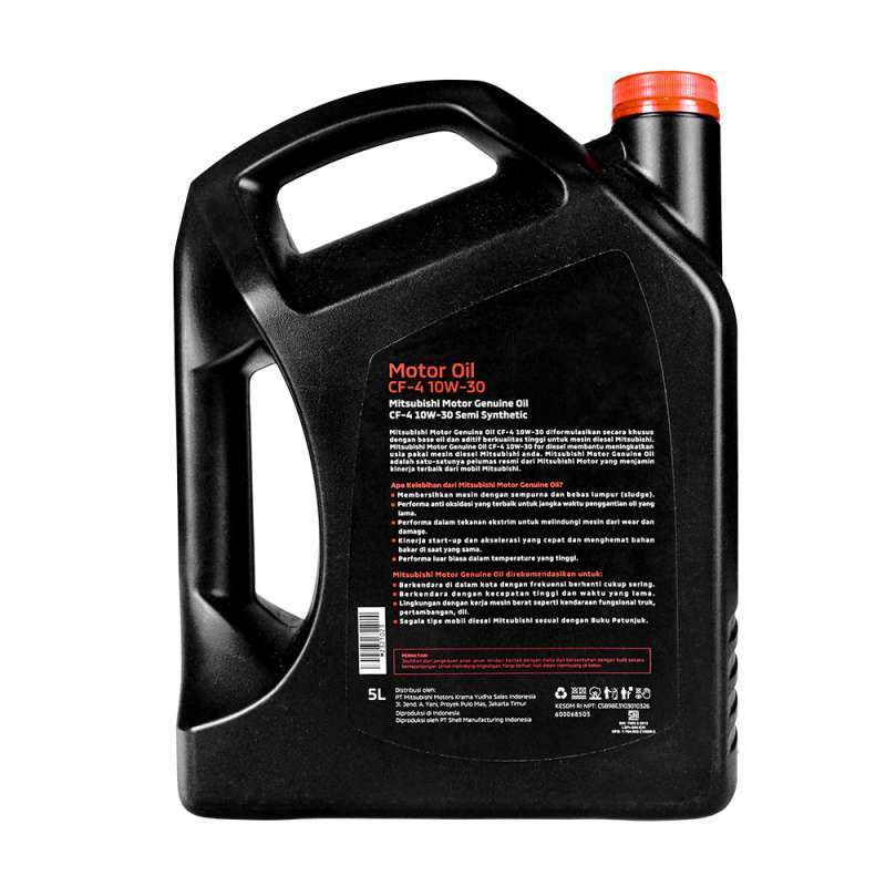 Promo [mmgo] Mitsubishi Motors Genuine Oil [diesel] 10w-30 Cf-4 Gp 5l ...