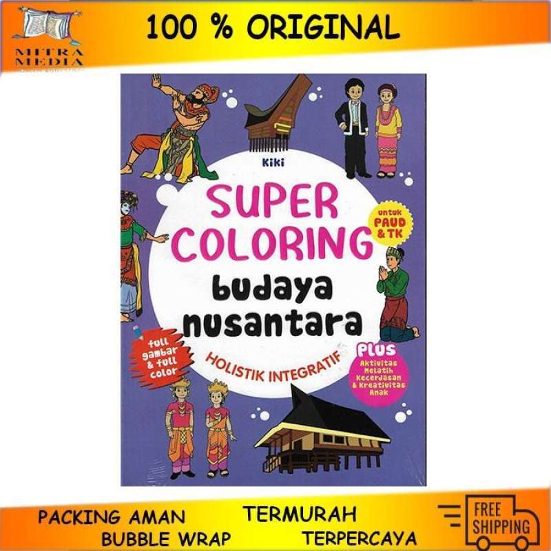 Jual Super Coloring Budaya Nusantara di Seller Mitra Media Grosir ...