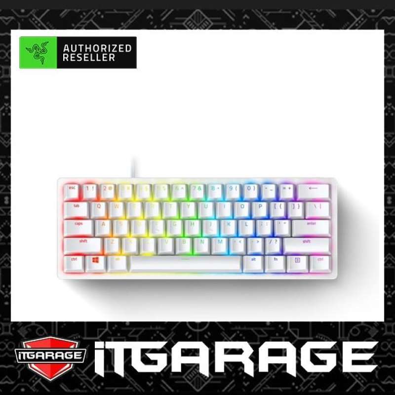 Jual Razer Huntsman Mini Mercury - 60% Mechanical Gaming Keyboard di ...